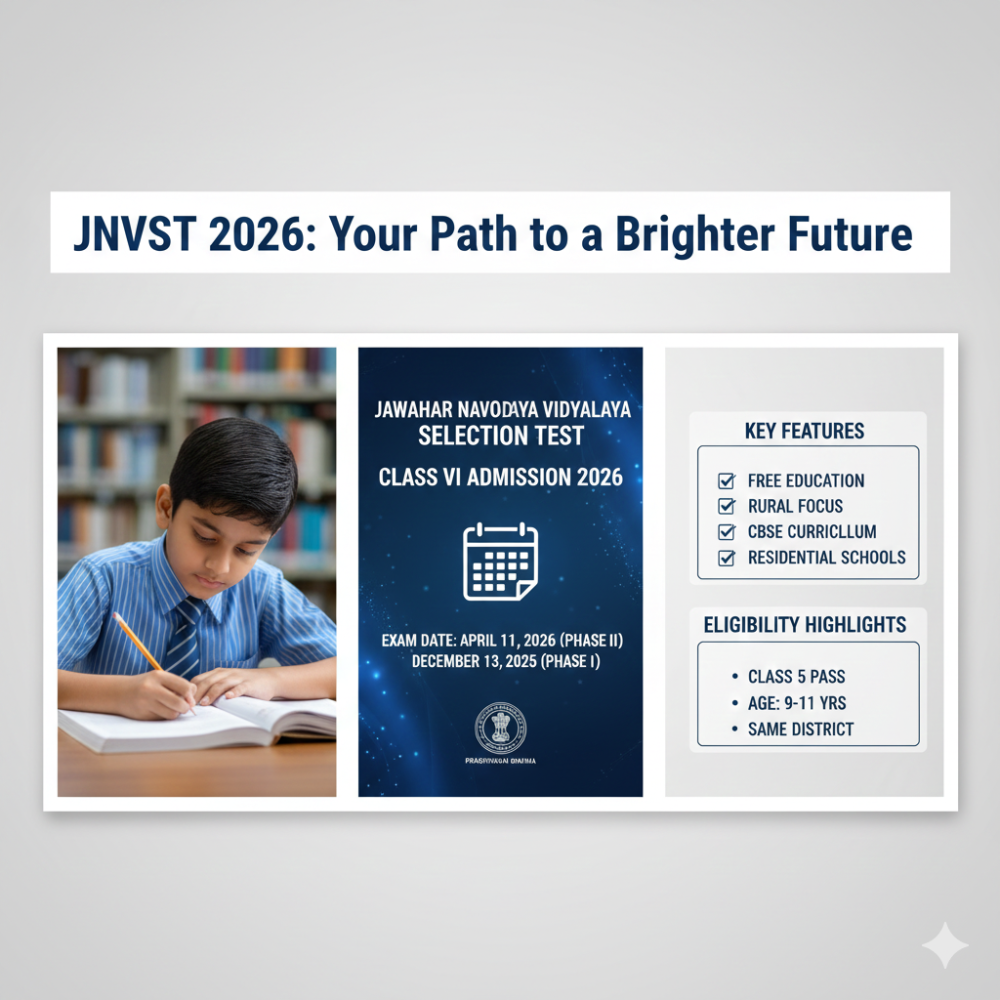 Navodaya Entrance Exam 2026: JNVST Class 6 Exam Held Today