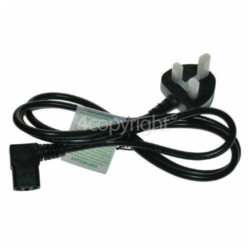 LG Mains Cable - UK Plug | www.4lg.co.uk