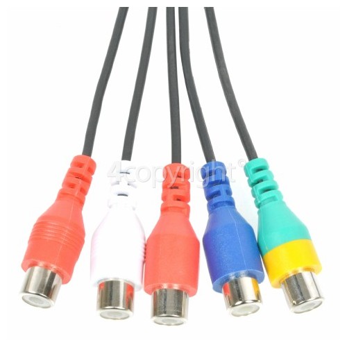 Samsung Component AV Adaptor | www.samsungspares.co.uk