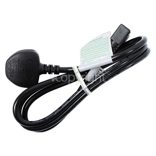 Samsung Mains Cable - UK Plug | www.samsungspares.co.uk