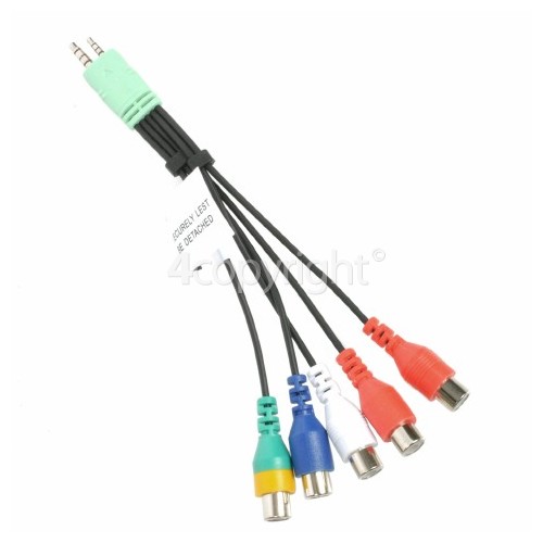 Samsung Component AV Adaptor | www.samsungspares.co.uk