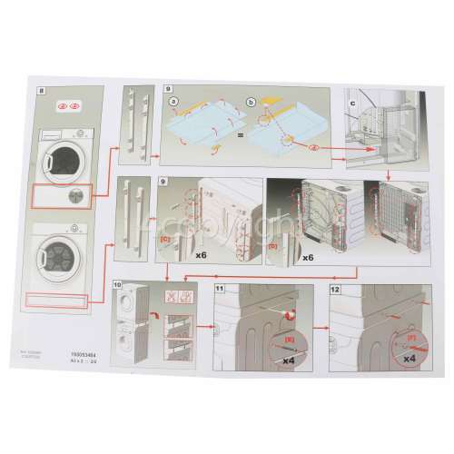 Indesit Stacking Kit Lvb-heat Pump Dryers | www.indesitspares.co.uk