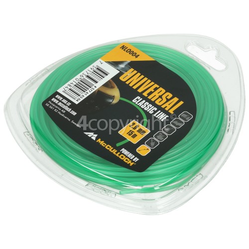 McCulloch Trim Mac 210 NLO004 Round Nylon Line. Part Number 577616304 ...