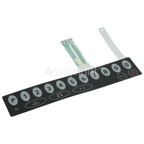 Samsung Fascia Membrane Panel. Part Number DE34-00158C. | www ...
