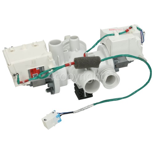 Samsung Double Drain Pump Assembly : 2 Hanyu B20-6 30w Pumps & Filter ...