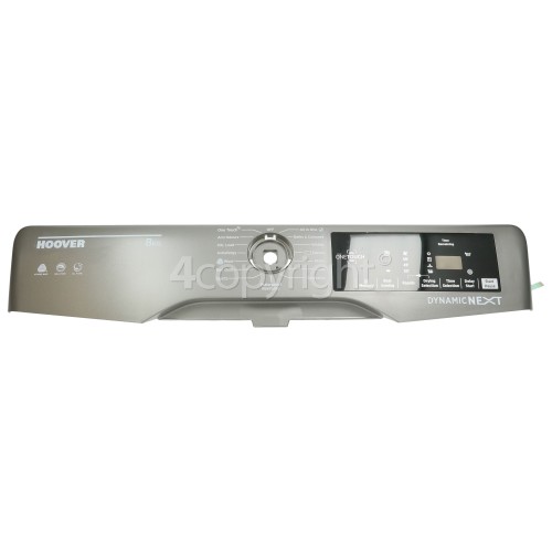 Hoover Control Panel Fascia Assembly - Graphite. Part Number 40012681 ...