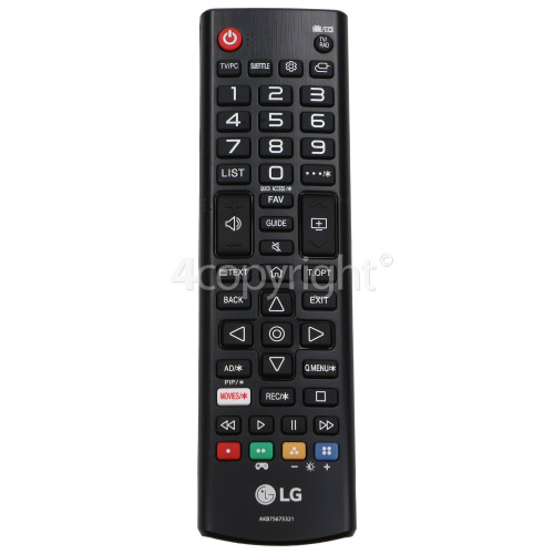 LG Remote Control | www.4lg.co.uk