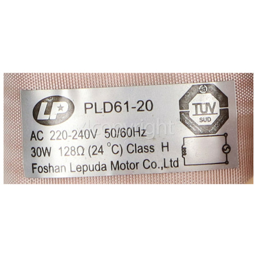 New World Fan Motor ; Foshan Lepuda PLD61-20 230V 30W | newworldspares ...