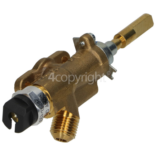 Cannon Hob Gas Tap With Valve 30/100 Copreci Li | www.4cannon.co.uk