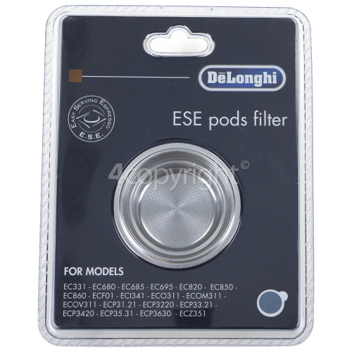 Delonghi One Cup Filter Pod | www.4delonghi.co.uk