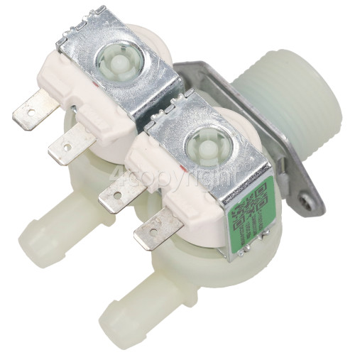 Samsung Cold Water Double Solenoid Inlet Valve : 180Deg.. | www ...