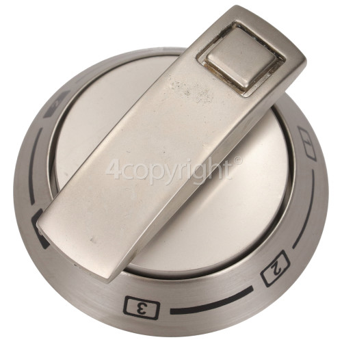 Rangemaster Dual Circuit Control Knob - Nickel | www.rangemaster-spares ...