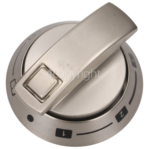 Rangemaster Dual Circuit Control Knob - Nickel | www.rangemaster-spares ...
