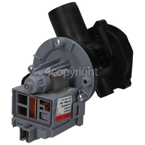 Indesit Drain Pump Assembly ( With Flap On Short Housing ) : Askoll ...