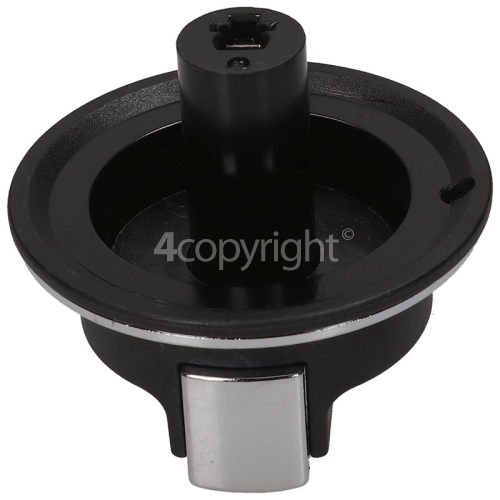 Rangemaster Cooker Control Knob - Black & Chrome | www.rangemaster ...
