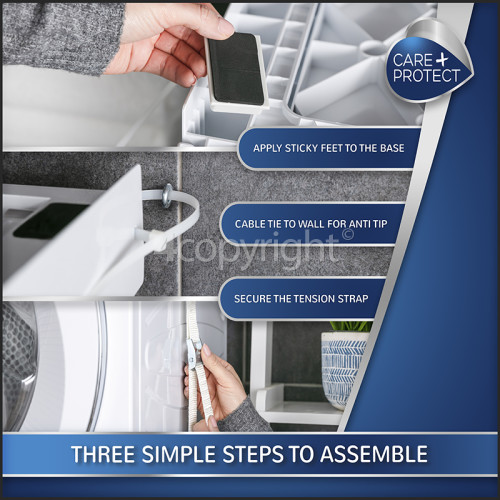 Hoover Universal Washing Machine & Tumble Dryer Stacking Kit With Sliding Shelf | hooverspares.co.uk
