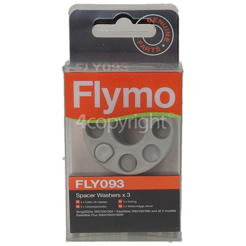 Flymo Spacer Washers - FLY093 | Official Flymo Shop