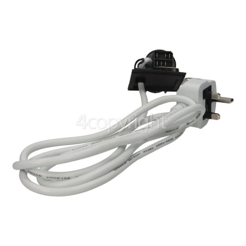 Indesit Mains Cable & Filter - UK Plug | www.indesitspares.co.uk