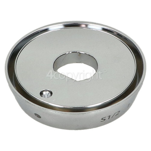 Stoves Main Oven Control Knob Bezel - Chrome. Part Number 083576211 ...