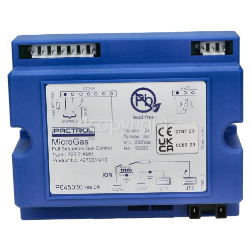 Rangemaster Electronic Flame Supervision Device. Part Number P045030 ...