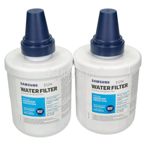 Samsung Internal Water Filter Cartridge HAFIN2/Exp - Pack Of 2, 72 X 72 ...