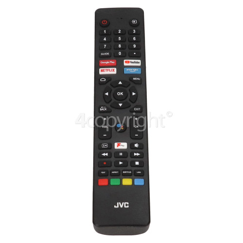JVC JVC TV Remote Control. Part Number 504Q3260112. | Spares, Parts ...