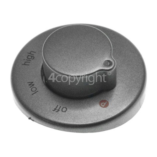 Kenwood Control Knob With Bezel - Silver. Part Number 711641. | www ...