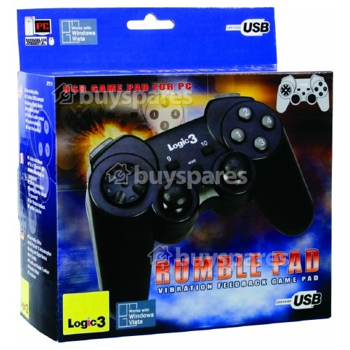 Logic 3 PC Rumble Pad | BuySpares