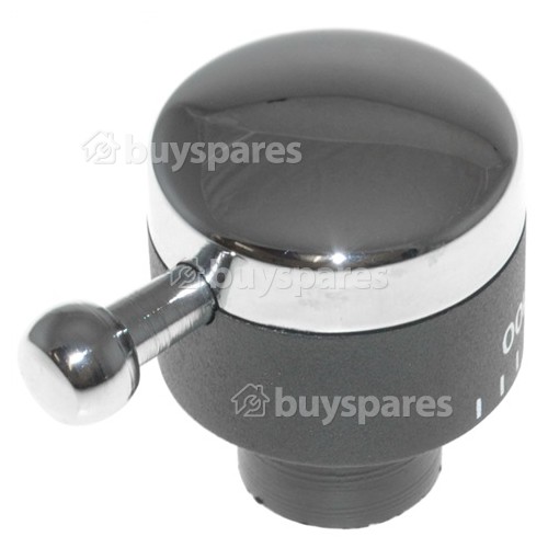 Falcon Oven Thermostat Control Knob - Black & Silver | BuySpares