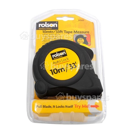 Rolson 10M. Tape Measure. Part Number 50569. | BuySpares