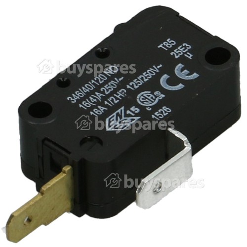 Qualcast Microswitch Assembly T85 2 TAB. Part Number F-016-103-197 ...