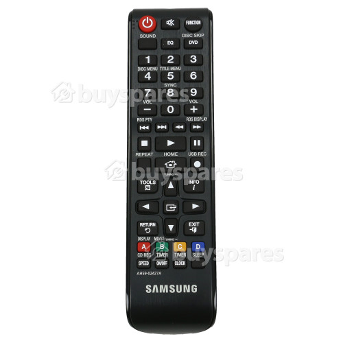 Samsung Hi-Fi Remote Control : AH5902427A | BuySpares