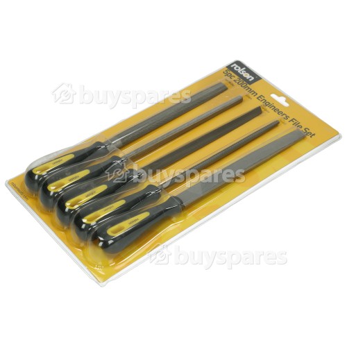 Rolson 5 Piece Engineers File Set | BuySpares
