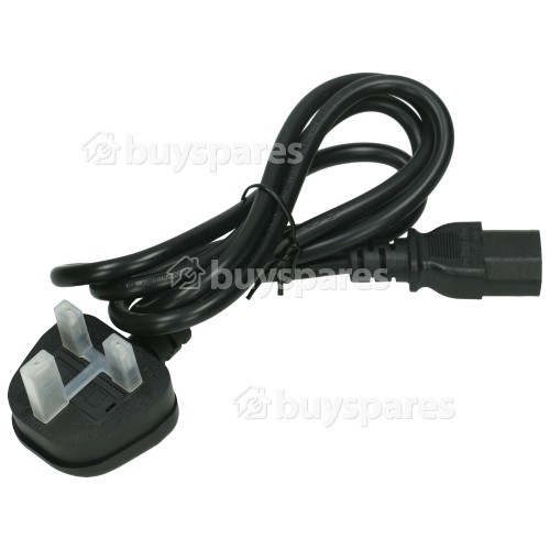 Mains Cable - UK Plug. Part Number 30002375. | BuySpares