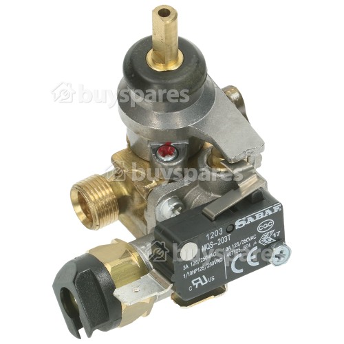 Glemgas Gas Tap Triple/Safety Bypass SABAF 15 65mbar | BuySpares