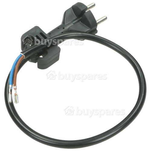 Qualcast Power Supply Cord EU 0,46m 2 X 1,0mm H05 VV-F | BuySpares