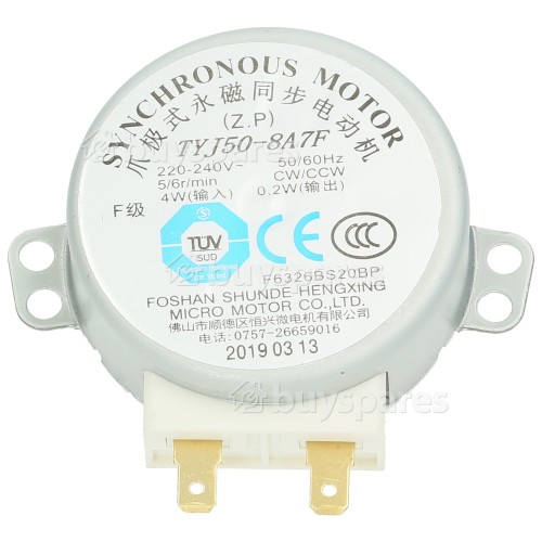 Panasonic Turntable Motor Assembly : TYJ50-8A7F | BuySpares