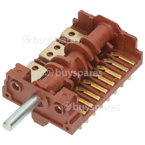 Baumatic Oven Function Selector Switch EGO 42.08000.014. Part Number 07006612. | BuySpares