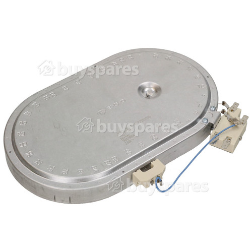 Delonghi Large Ceramic Hob Hotplate Element - 1800W/1000W | BuySpares