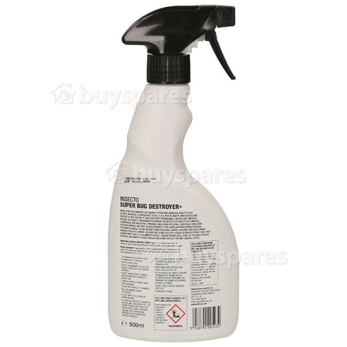 Insecto Super Bug Destroyer Spray - 500ml (pest Control) Part Number ...