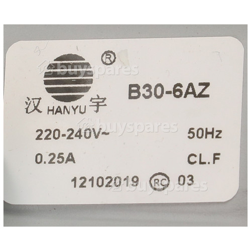 Drain Pump : Hanyu B30-6AZ Compatible With Arcelik SPD180230E31P-01 ...