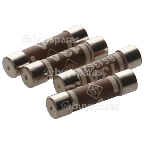Wellco 13A Plug Top Fuses | BuySpares
