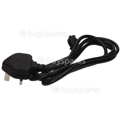 Universal Clover Leaf UK Mains Lead | BuySpares