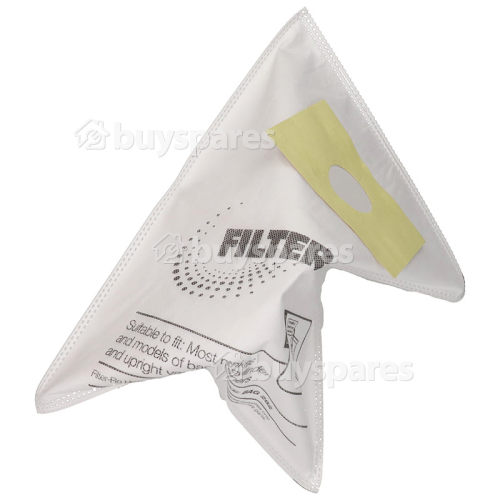 Filter-Flo Upright/Cylinder Vacuum Adaptor Bag (Pack Of 5) | BuySpares