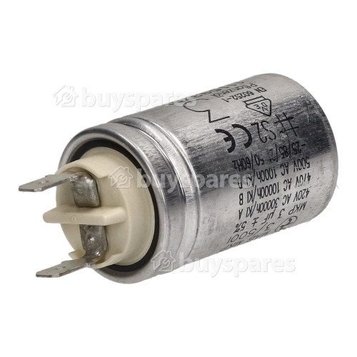 Electrolux Group 3UF Motor Capacitor 500V | BuySpares