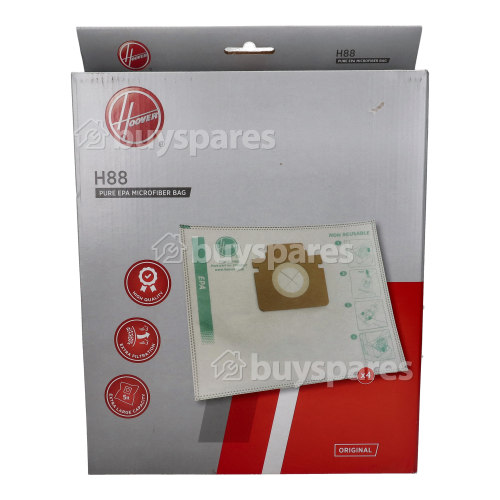 Hoover H-Energy 500 H88 EPA Dust Bag (Pack Of 4) | BuySpares