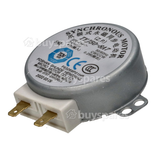 Panasonic Turntable Motor : TYJ50- 8A7. Part Number Z63265U30XN ...