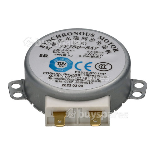 Panasonic Turntable Motor : TYJ50- 8A7. Part Number Z63265U30XN ...