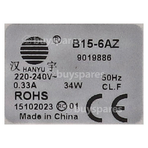 Drain Pump Assembly : Hanyu B15-6AZ Compatible With SPW165250E31P-01 ...