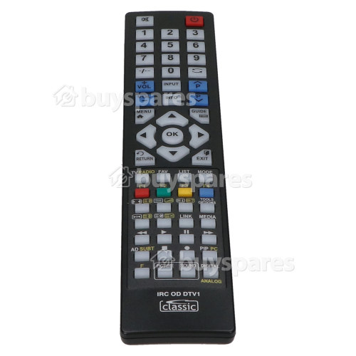 Logik Compatible TV Remote Control. Part Number 87087. | BuySpares